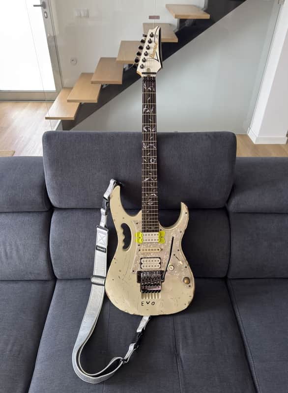 Ibanez Jem EVO Replica 2010 - Aged White | Reverb