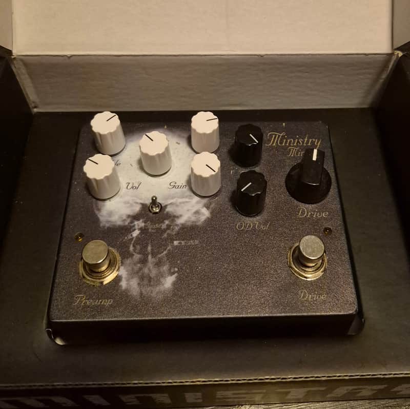 KHDK Ministry Mind Pre-Amp & Distortion Pedal 2023 | Reverb