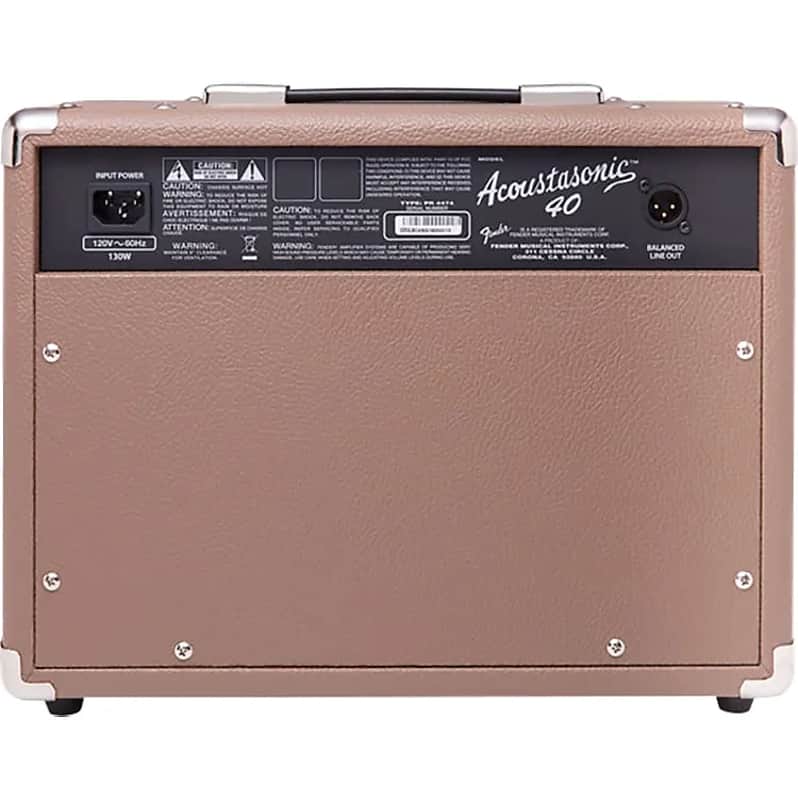 Fender Acoustasonic 40 2-Channel 40-Watt 2x6.5" Acoustic | Reverb