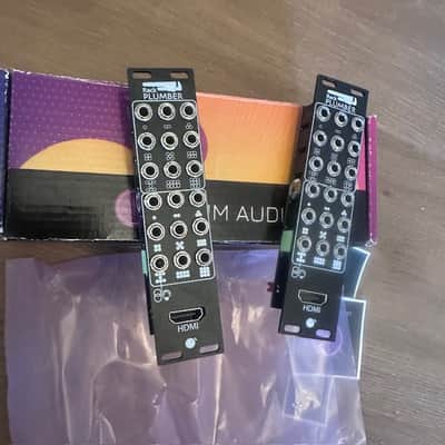 LNIB Plum Audio Rack Plumber HD (Pair)Eurorack bridge Utility | Reverb