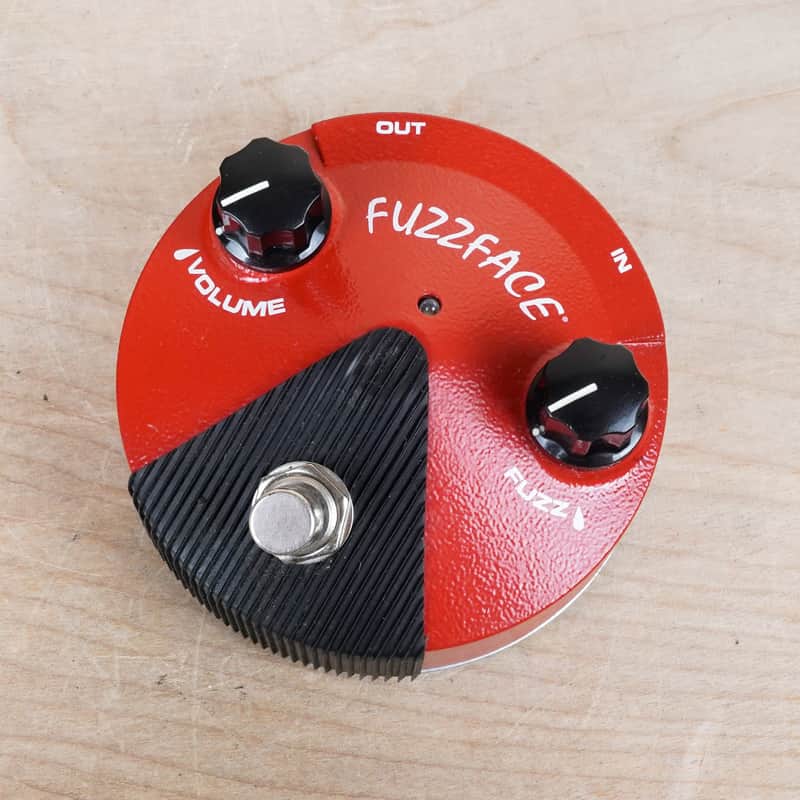 Dunlop FFM2 Germanium Fuzz Face Mini Red | Reverb