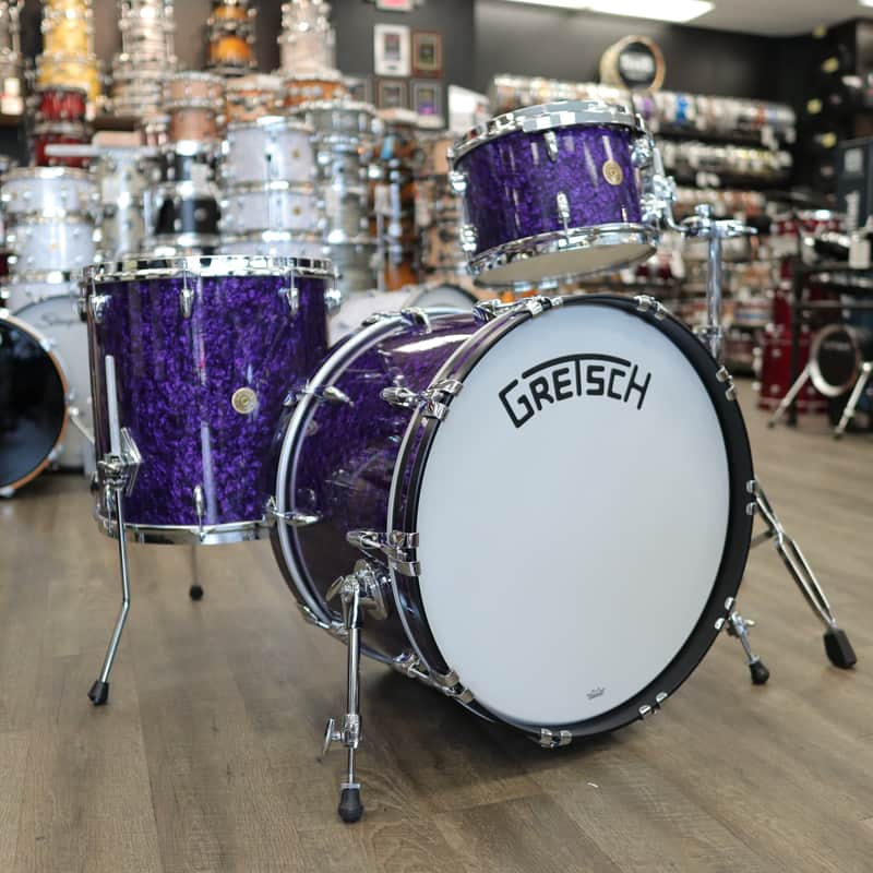 Gretsch Broadkaster 3-Piece Shell Pack 12/16/22 (Purple | Reverb