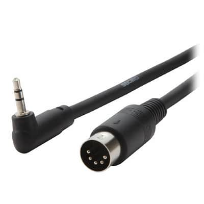 Boss BMIDI-5-35 3.5mm TRS Right-Angled Mini-Jack Plug To | Reverb