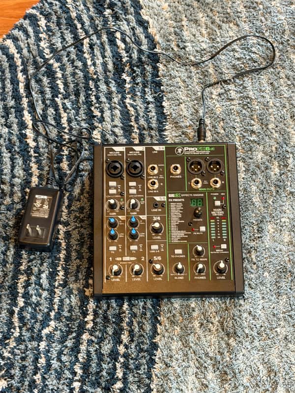 Mackie ProFX6V3+ 6-Channel Analog Mixer with Bluetooth 2024 - | Reverb