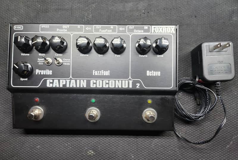 Foxrox Electronics Captain Coconut 2 2000s - Black | Reverb
