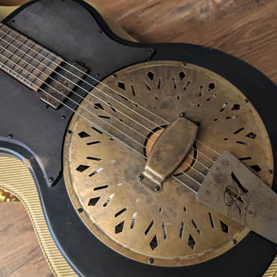 2023 Mule Modest Mavis Resophonic Electric Resonator Guitar | Reverb