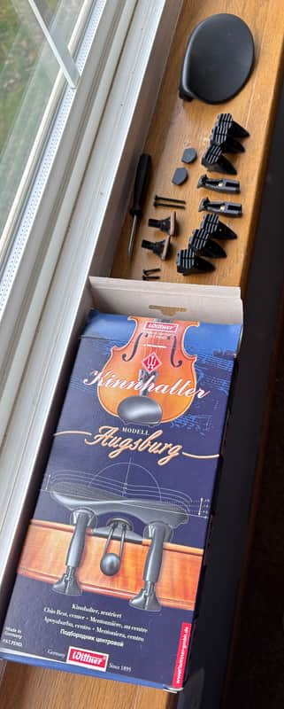 4/4 Violin Center Chin Rest Augsburg | Reverb