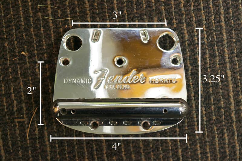 Fender Mustang Dynamic Vibrato Bridge 1965 Chrome | Reverb