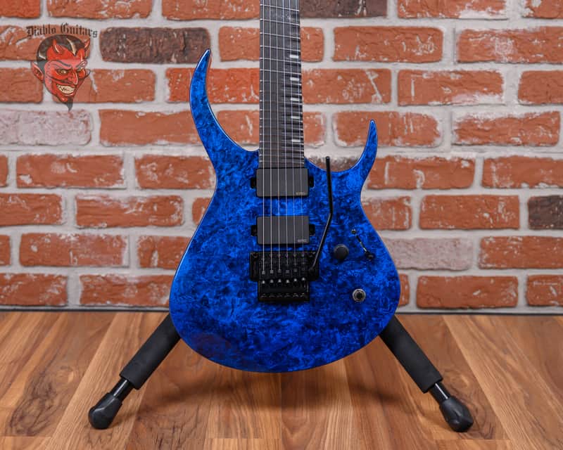 Ormsby GTR Series Rusty Cooley Signature RC-One 6 String Blue | Reverb