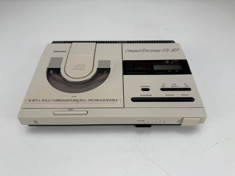 Philips CD207 Compact Disc player - Serviced/Recapped | Reverb