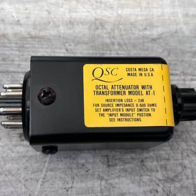 QSC AT-1 Octal Attenuator with Transformer | Reverb