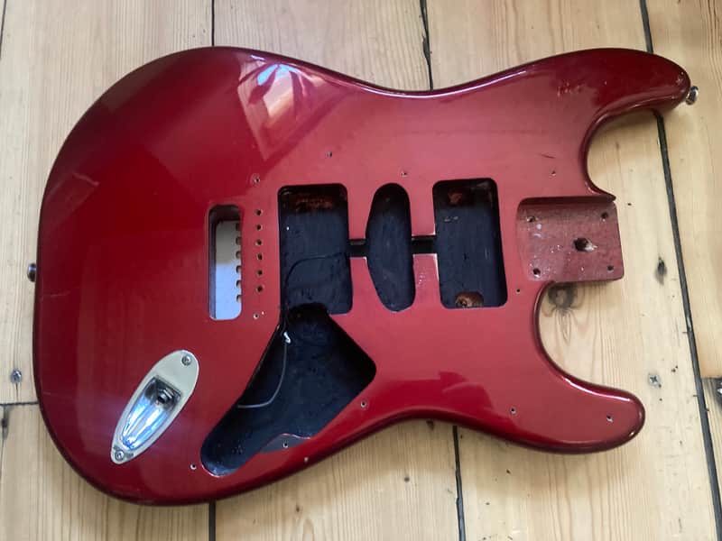 Squier Strat by Fender Guitar Body 2005 Stratocaster | Reverb UK