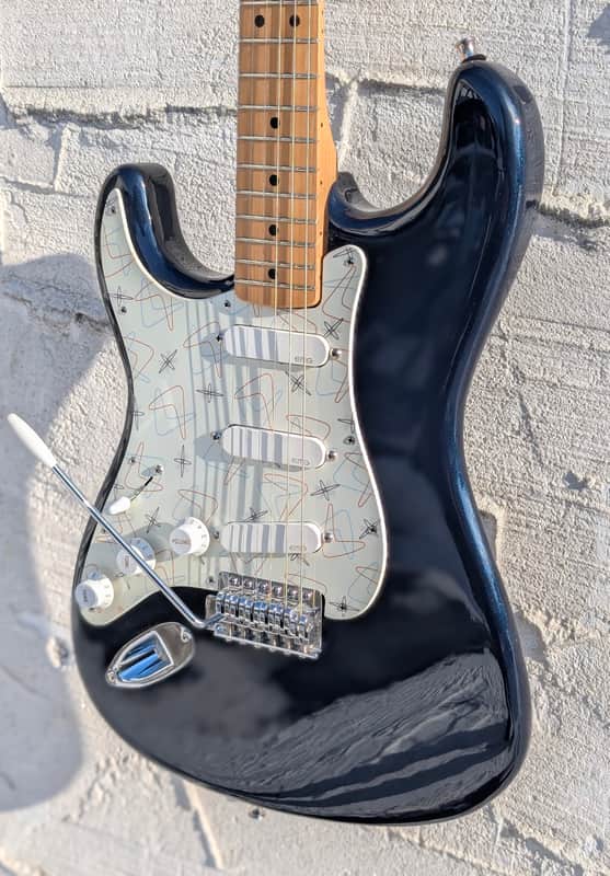 Left handed, lefty, LH Stratocaster style Lutherie No.37. EMG | Reverb