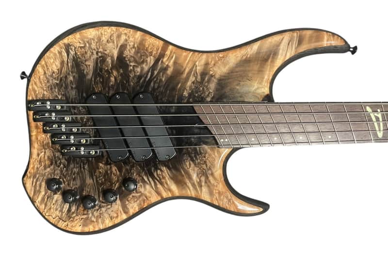 Dingwall Z-5 Bass, Faded Black Reverse Burst / Wenge | Reverb