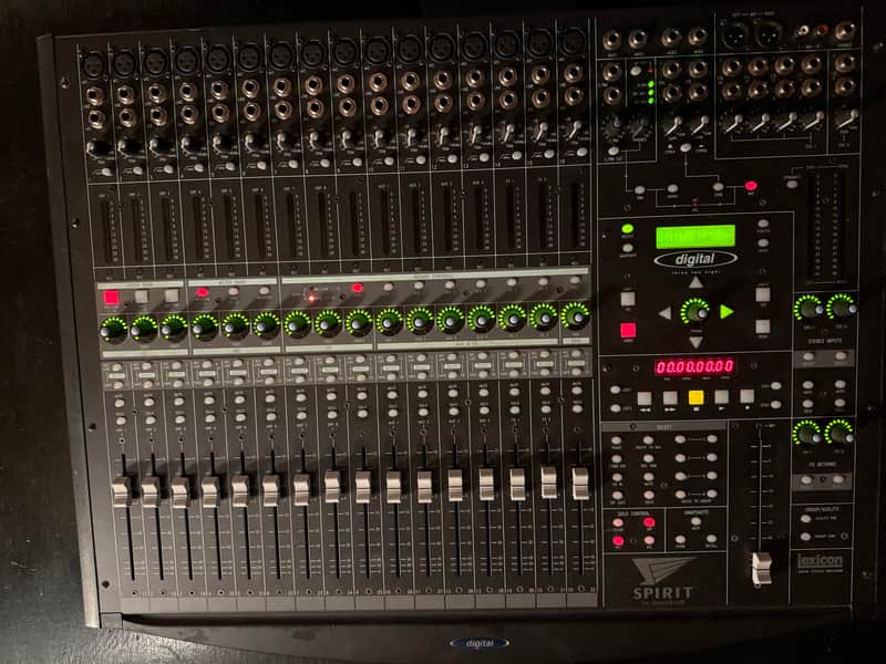 Soundcraft Spirit Digital 328 Mixing Console Modded | Reverb