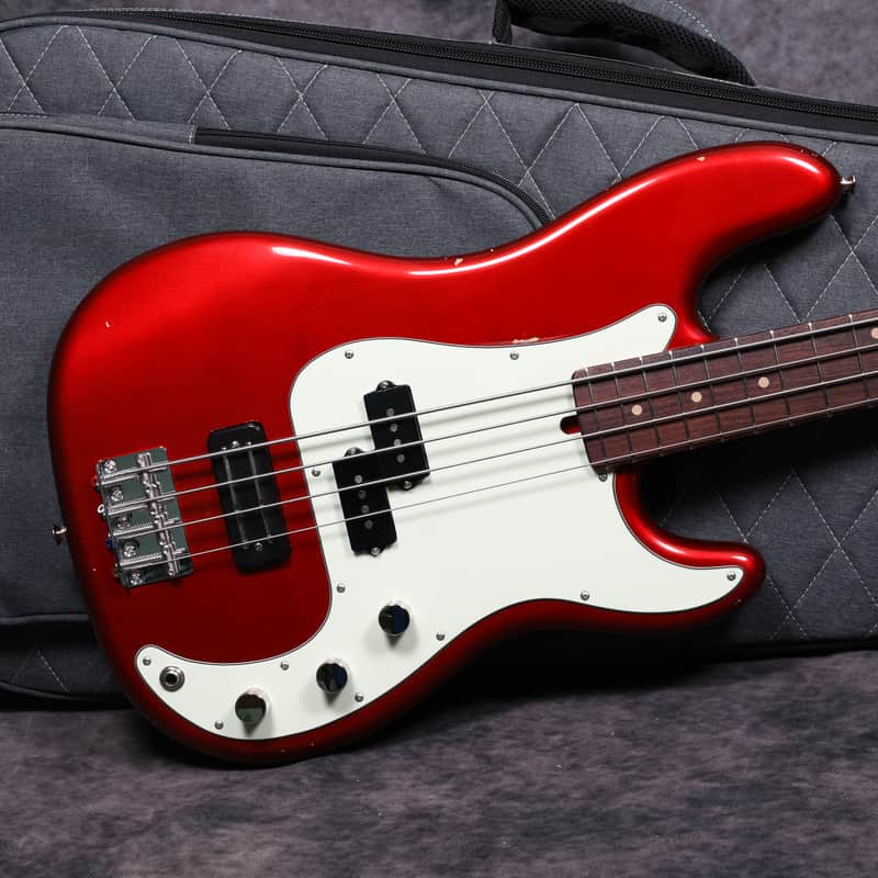 Olinto by La Bella 4-String P Bass w/TV Jones Twin | Reverb Canada