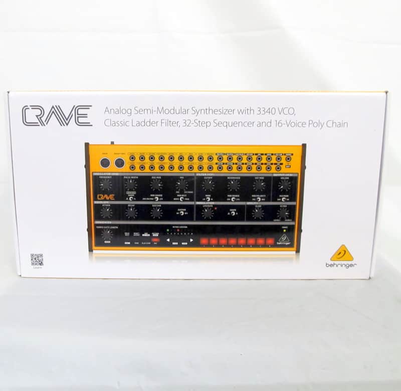 Used Behringer Crave Analog Semi-Modular Synthesizer W/ Box | Reverb