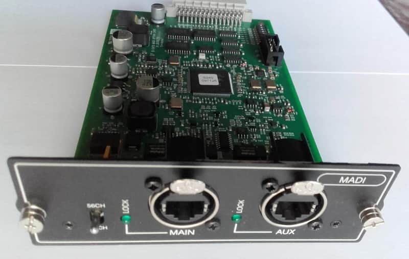 Soundcraft SI console dual port CAT 5 MADI card | Reverb