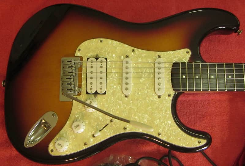 Optek Fretlight 400 Series strat-Style Electric guitar - 3 | Reverb
