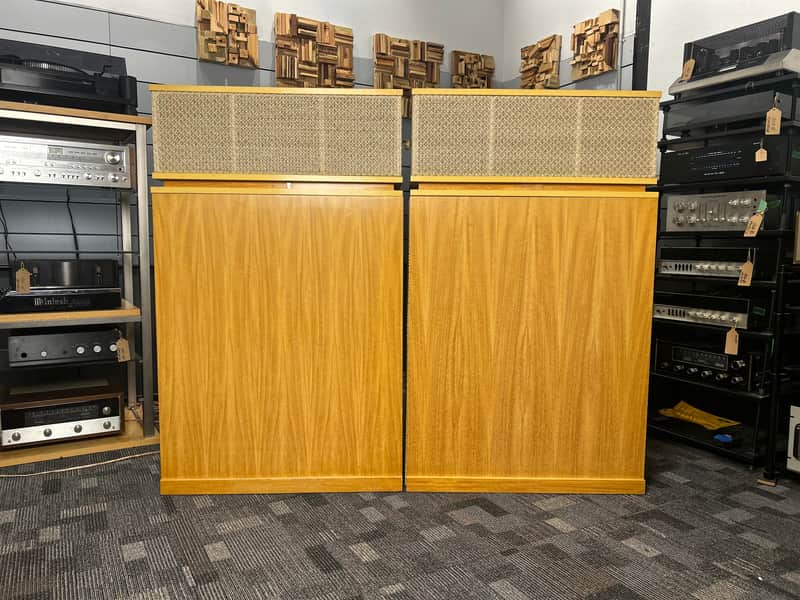 Klipschorn Corner Horn Floorspeakers Vintage Hi-Fi from 1957 | Reverb