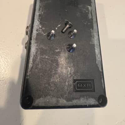 MXR MICRO AMP BLOCK LOGO 1979 - BLACK | Reverb