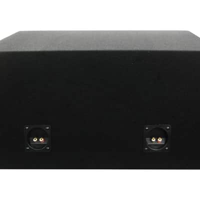 PRO Dual Sealed 12" Subwoofer Enclosure Car Audio Speaker Box | Reverb