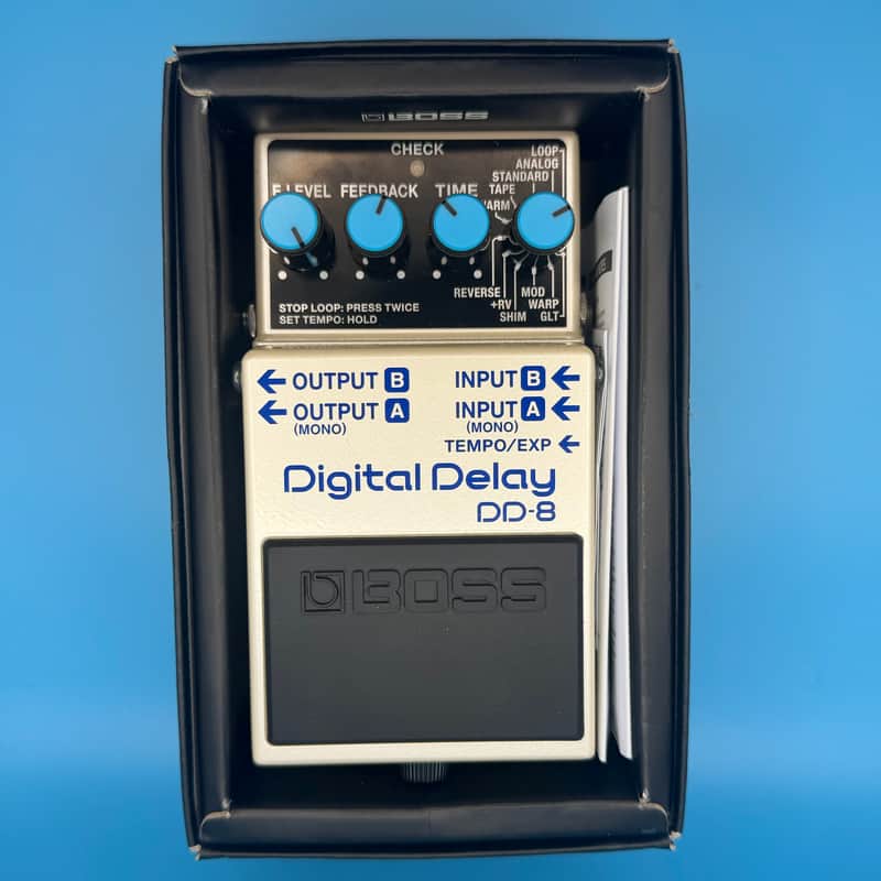 🤖 Boss DD-8 Digital Delay 2019 - Present - White | Reverb