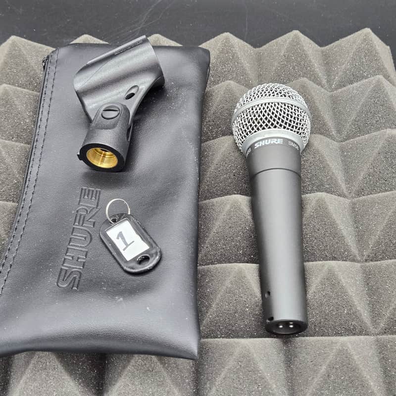 Shure SM58 Handheld Cardioid Dynamic Microphone 1984 - | Reverb