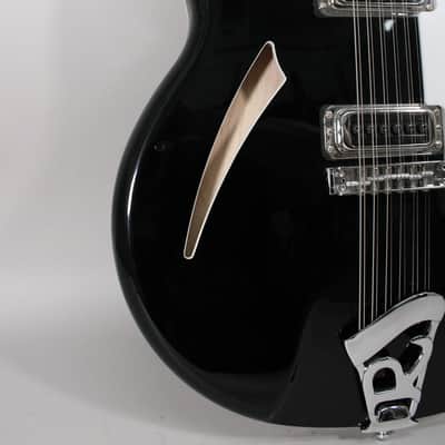 2012 Rickenbacker 360/12 12 String Electric Guitar In Jetglo | Reverb