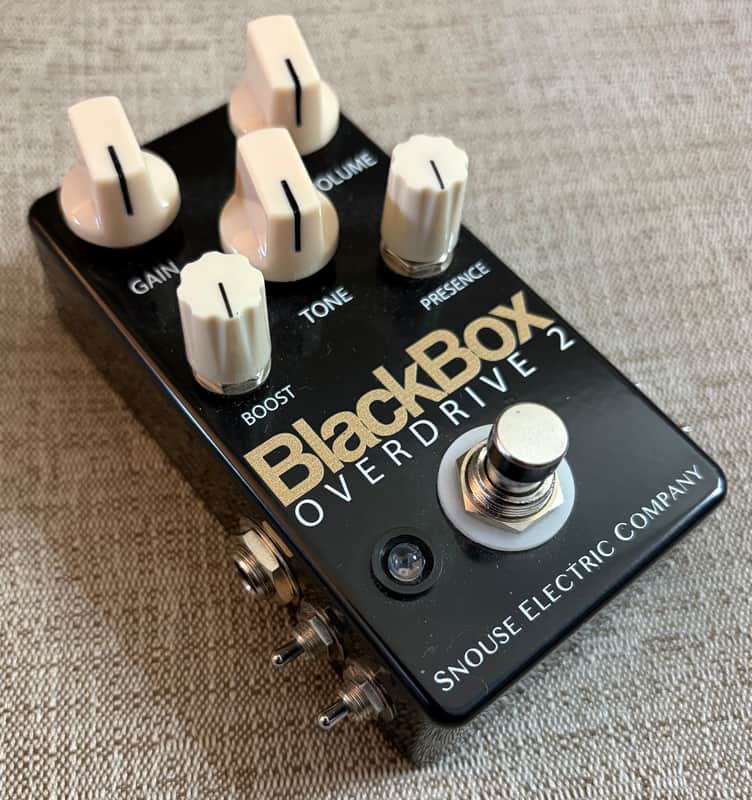 Snouse Black Box Overdrive 2 Stage Pro Mod - B look ack | Reverb