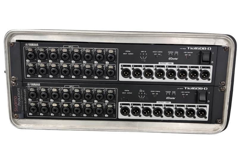 Yamaha Tio1608-D 16 Channel Dante Input Interface Black | Reverb