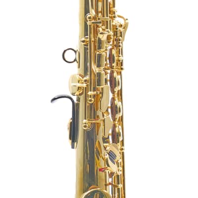 Yamaha YSS-82ZU Custom Soprano Saxophone in Unlacquered Brass | Reverb