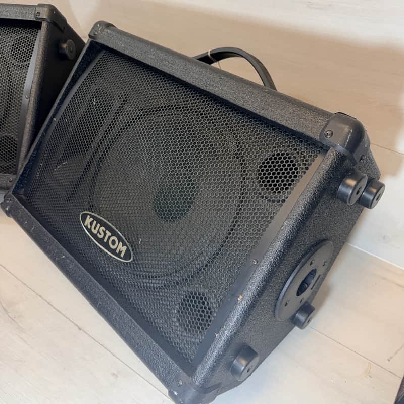 Kustom KSC10M 10" Passive Stage Monitor / PA Speaker - Black | Reverb