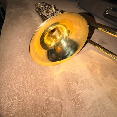 Bach 42BO Stradivarius Series Tenor Trombone with Open Wrap F | Reverb