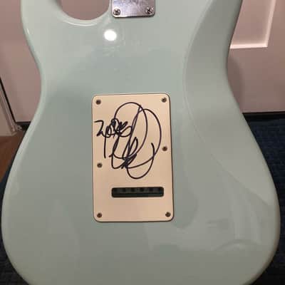 Squier Deluxe Stratocaster 2017- Autographed (Cory Wong/Jon | Reverb