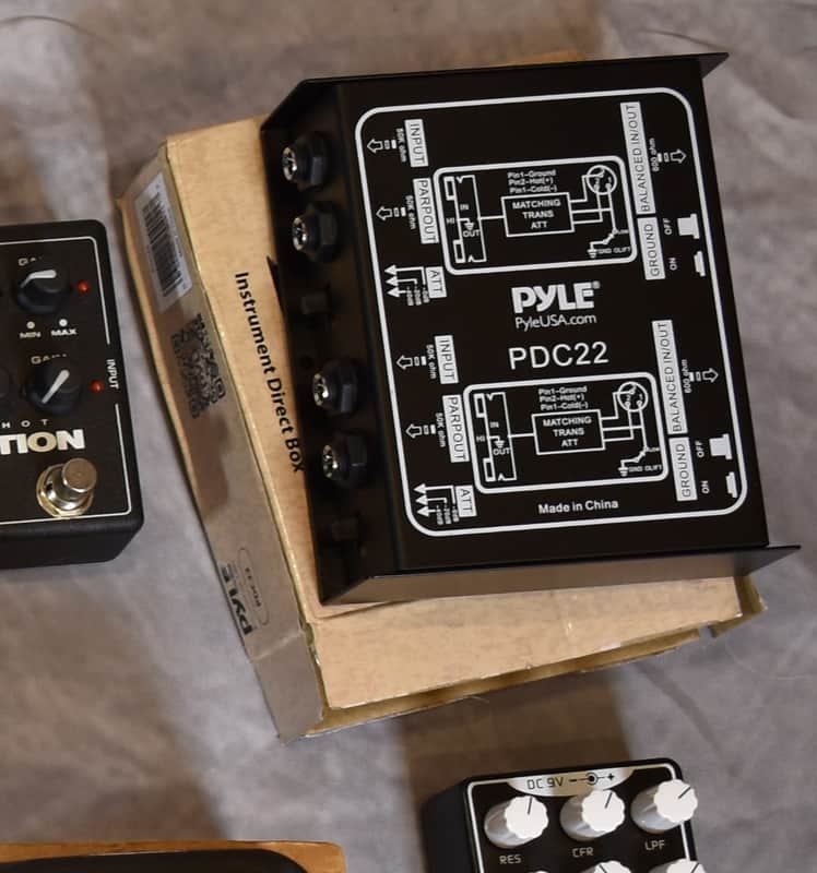 Pyle PDC22 Dual DI Box | Reverb
