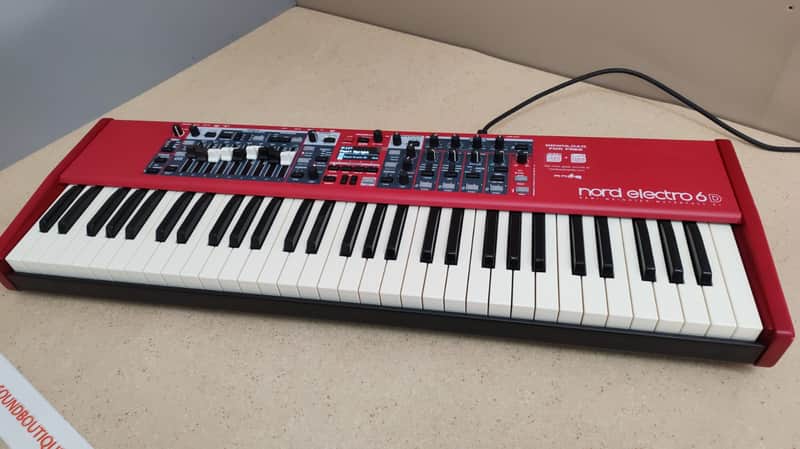 Nord Electro 6D SW61 Semi-Weighted 61-Key Digital Piano with | Reverb