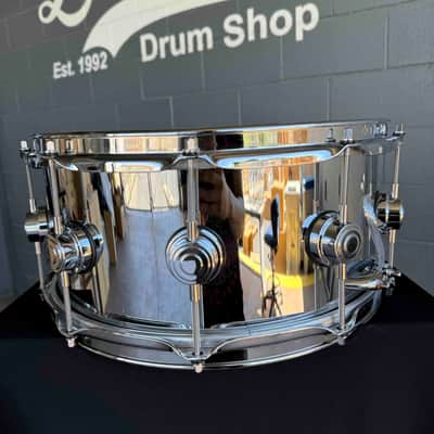 ~RARE!~ Early DW Collector's Cast Steel 6.5x14 Snare Drum | Reverb