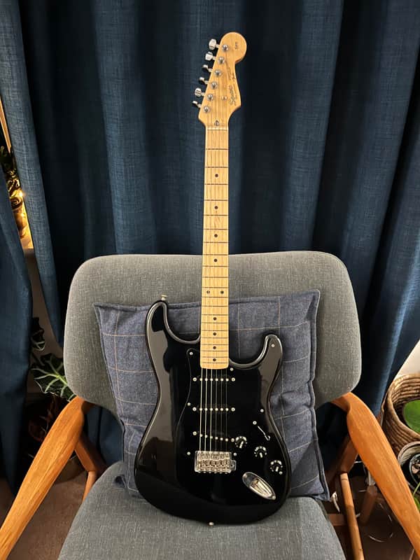 Squier Stratocaster - silver series made in Japan | Reverb UK