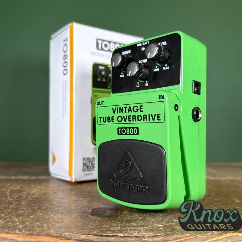 Behringer TO800 Vintage Tube Overdrive 2010s - Green | Reverb