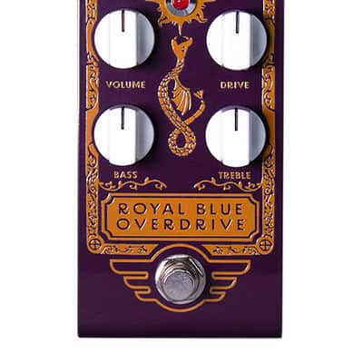 Royal Blue Overdrive Handwired | Reverb