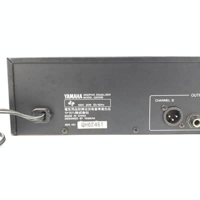Yamaha Q2031B Dual-Channel Graphic Equalizer 2010s - Black-- | Reverb