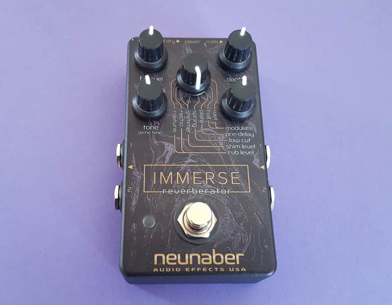 Neunaber Audio Immerse Reverberator Reverb - Black | Reverb UK