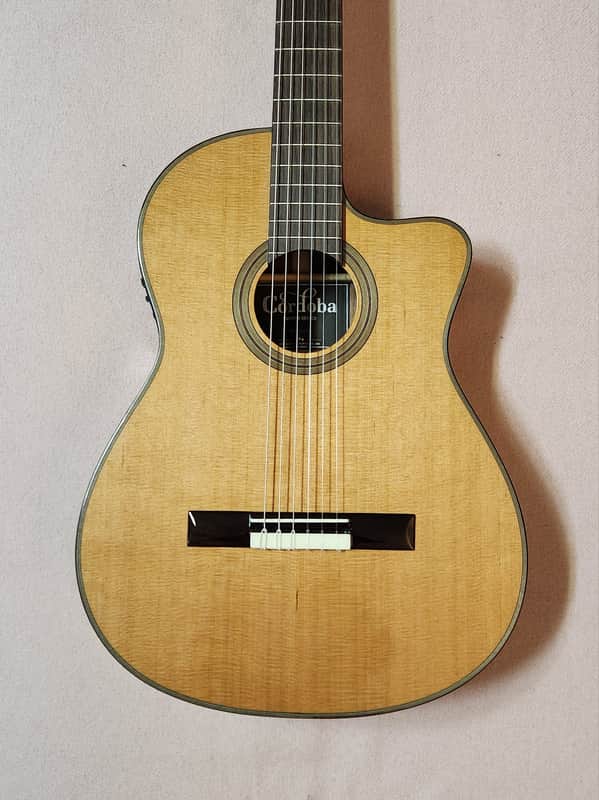Cordoba Fusion 12 crossover nylon string acoustic electric | Reverb