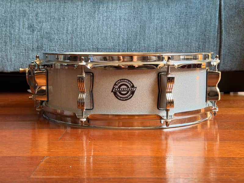 Ludwig Questlove Breakbeats Snare Drum 5x14 - White Sparkle | Reverb