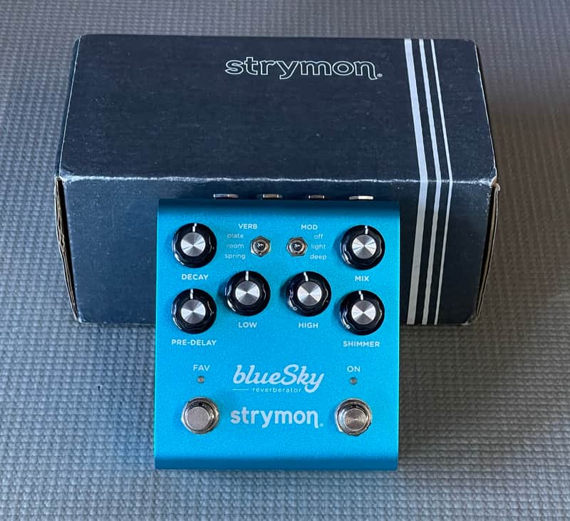 Strymon Blue Sky Reverberator V2 2022 - Present Blue | Reverb