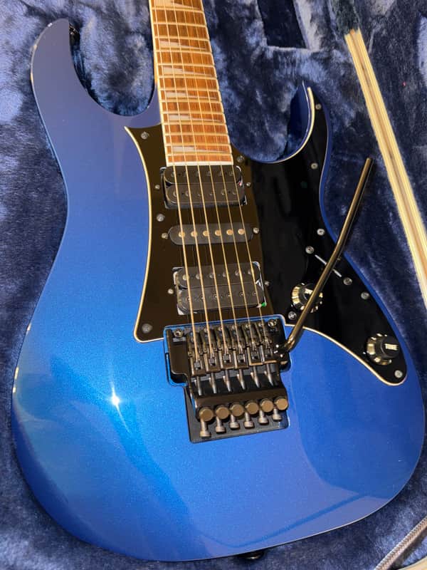 Ibanez RG550DX-LB Genesis Collection 2019 - 2020 - Lazer Blue | Reverb