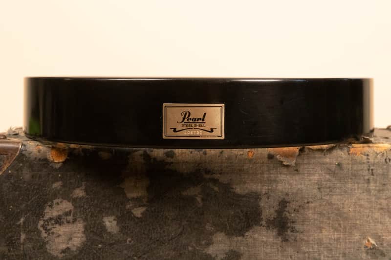 1990s Pearl 3x13 Steel Piccolo Snare Drum Shell | Reverb