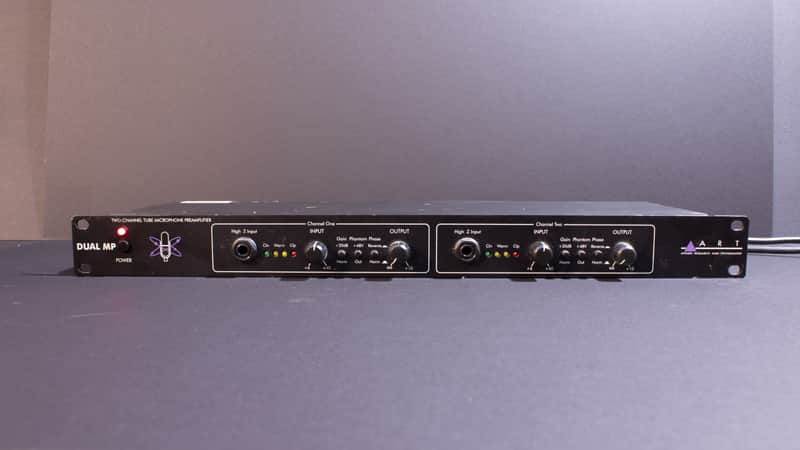 ART Dual MP Two Channel Tube Microphone Preamplifier | Reverb
