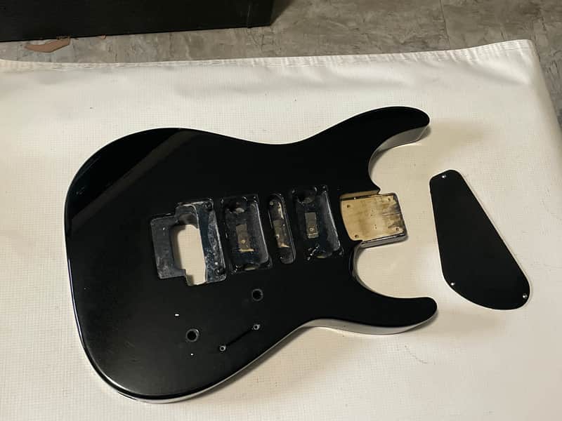 1990's Japan Jackson Concept JDR-94 Black Guitar Body Floyd | Reverb